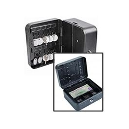 FireKing reg Hercules Steel Cash Boxes Portable Metal Cash Lock Box