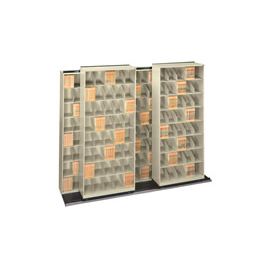 ThinStak 42 Wide Shelving BiSlider Mobile Systems High Capacity Track ...