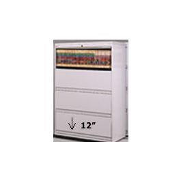 Files Cabinets Elite Cabinet 4-High Receding Doors End-Tab Folders ...