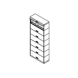 Filing Cabinets Stack and Lock 36 Wide 100-Series Stak-N-Lok End-tab ...