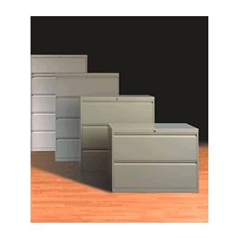 Lateral File Cabinets 850 Series Lateral Files with Locks Fixed Drawer ...